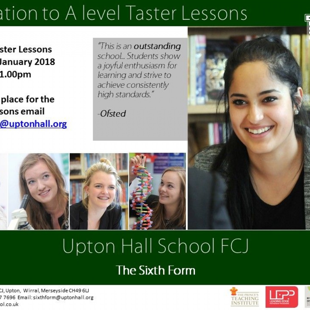 Upton Hall School - Item Not Available