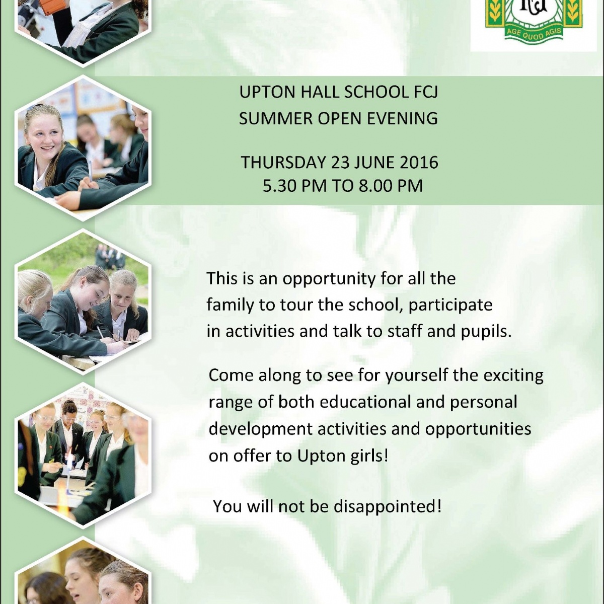 Upton Hall School - Item Not Available